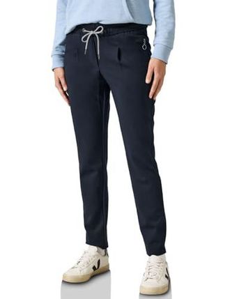 Cecil B378180 Pantalon de Coupe décontractée, Bleu pétrole, L / 30L Femmes