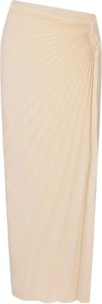 Roberto Cavalli Femme, Jupes, Beige, Taille: 40 FR Wwt300 Ku021 Maxi Skirt