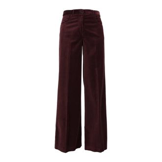Aspesi Femme, Pantalons, Rouge, Taille: 40 FR Mod.0156 Pantalon Large