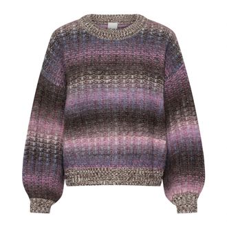 Ichi Strickware - - Knitwear - Damen - Mehrfarbig - XL