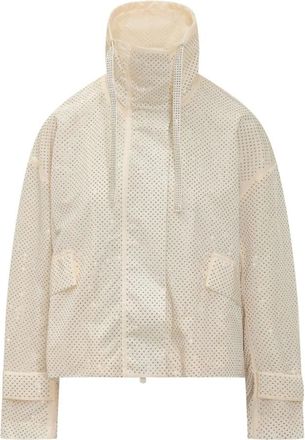 Pinko Pinko, Femme, Vestes, Blanc, Taille: 38 FR Babette Blouson