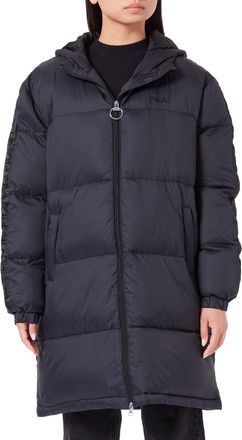 Fila Damen BERISLAV Long Padded Coat Jacket, Moonless Night, M