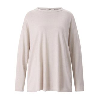 Sminfinity Rundhals-Strickware - - Knitwear - Damen - Beige - XS/S