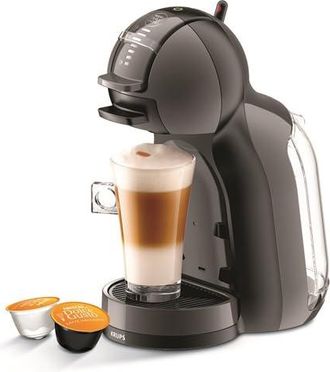 Krups Dolce Gusto Krups Nescafé Mini Me, schwarz, automatisch, Profiqualität, Druck 15 bar, große Auswahl an heißen und kalten Getränken, 0,8 l, 1500 W, ink
