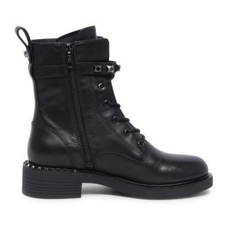 Ash Anfibio Floyd Schwarze Studded Damenstiefel - - Shoes - Damen - Schwarzk - 37 EU