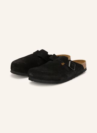 Birkenstock Pantoletten Boston schwarz