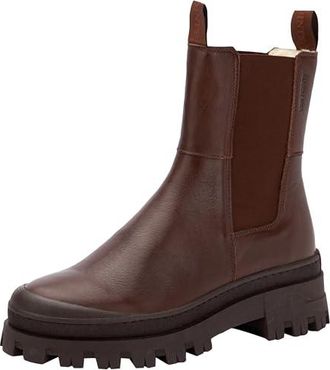 Ten Points Femme Jenny Botte Tendance, Marron, 39 EU