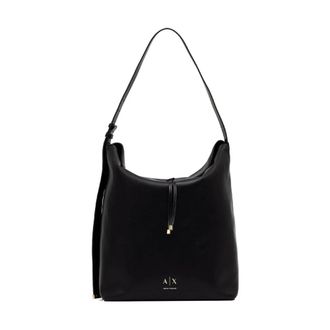 A|X Armani Exchange Alice Hobo Bag - - Bags - Damen - Schwarzk - ONE SIZE