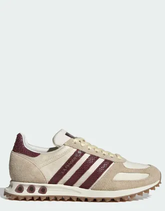 adidas Originals La trainer og chaussures en warm vanilla / shadow red-Jaune