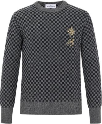 Vivienne Westwood Rundhals-Strickware - - Knitwear - Damen - Grau - M