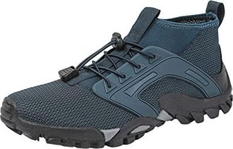 Generic Baskets larges pour homme, chaussures de randonn&eacute;e l&eacute;g&egrave;res &agrave; lacets, chaussures de sport &agrave; s&eacute;chage rapide, antid&eacute;rapantes, respirantes et d&eacute;contract&eacute;e