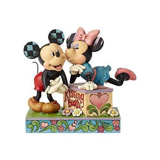 Disney Enesco - Disney Kissing Booth (Mickey Mouse & Minnie Mouse Figur)