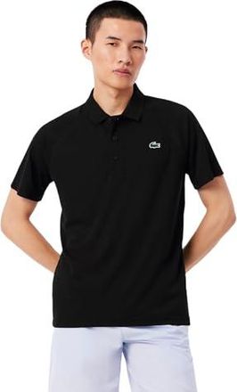 Lacoste Homme Polo, manches courtes L1230 Sport - Noir (Noir) - Small (FR: 3)