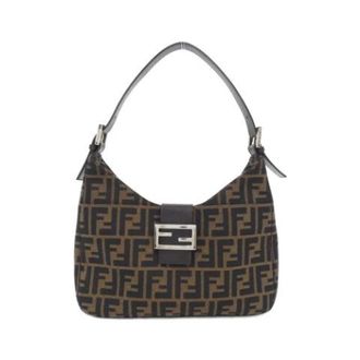 Fendi Pre-owned Canvas Shoulder Bag - - Pre-owned - Damen - Braun - ONE SIZE
