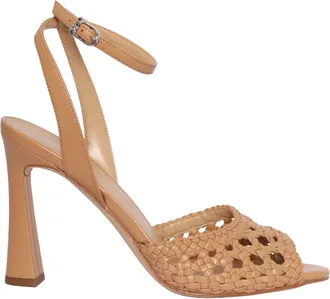 Michael Kors Femme, Chaussures, Beige, Taille: 41 EU Sandale Rosie Tiss&eacute;e