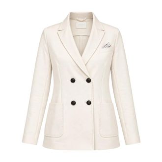 Circolo 1901 Doppiopetto Jacke - - Jackets - Damen - Wei&szlig; - S