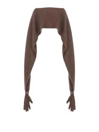 Moschino &Eacute;charpe - Marron