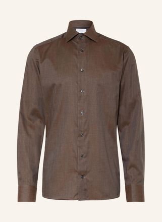 Eton Hemd Slim Fit braun