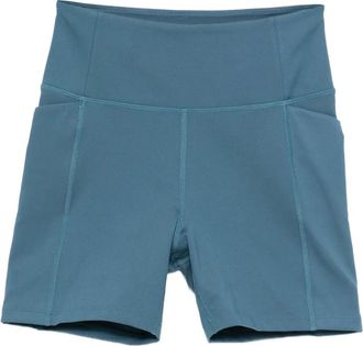 Girlfriend Collective short à poches à rabats - Bleu