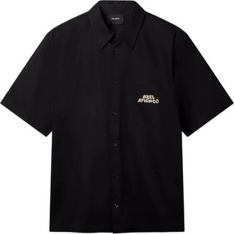 Axel Arigato Homme, Chemises, Noir, Taille: S Chemise Manches Courtes