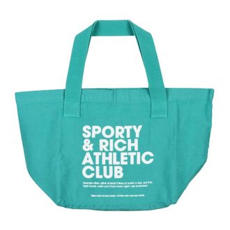 Sporty & Rich Canvas Shopper - - Bags - Damen - Blau - ONE SIZE