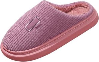 Generic Chausson Femme 39 Chausson Plateforme Femme Pantoufles Dintérieur En Peluche Épaisse Pour Femmes Printemps Automne Et Hiver Douces Antidérapantes Pant