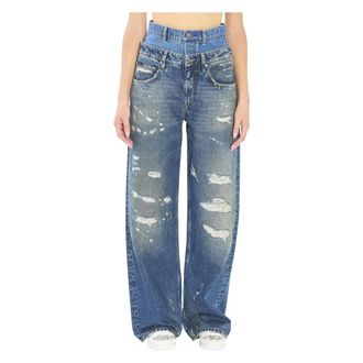 Dolce & Gabbana Loose-fit Jeans - - Jeans - Damen - Blau - XS