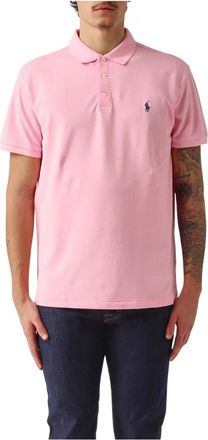 Polo Ralph Lauren Homme, Tops, Rose, Taille: XL Polo M/C
