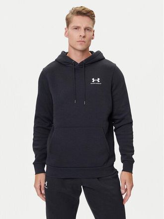 Under Armour Sweatshirt UA Essential Fleece Hoodie 1373880 Schwarz Regular Fit