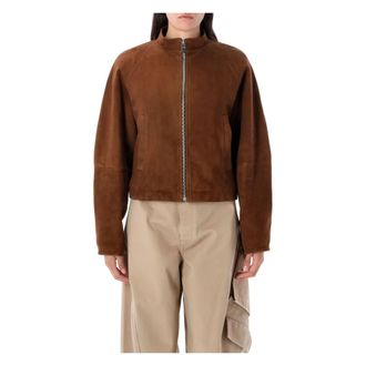 Alaia Damen, Jacken, Braun, SGröße