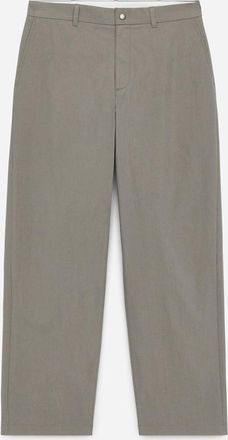 Arket Lockere Chinohose Aus Baumwollmischung -Grau