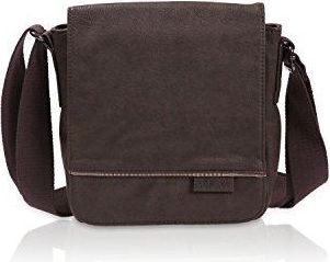 s.Oliver (Bags 97.408.94.6876 Sac à bandoulière pour homme 20 x 21 x 7 cm (l x H x P), Marron 8875, 20x21x7 cm (B x H x T)