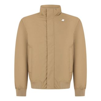 K-Way Arsene Veste Micro Toile Chaude - Homme - Vestes - Beige - Taille: S