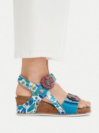Laura Vita Sandalen Laura Vita Bonito 38 Blau