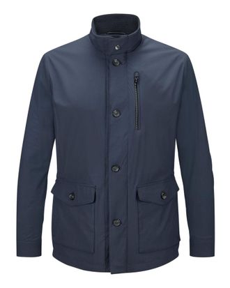Milestone Fieldjacket mit Stretch und Logo-Aufn&auml;her in
