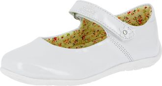 Lico Anna V Mädchen Durchgängies Plateau Ballerinas, Weiß, 36 EU