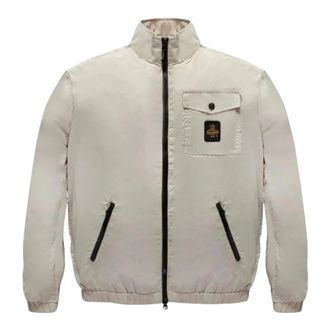RefrigiWear Leichte Kapit&auml;n Nylon Bomberjacke - - Jackets - Herren - Beige - M