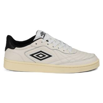 Umbro Clayton Leder Schuhe Wei&szlig;/Pastellgelb/Schwarz