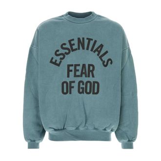 Fear of God Campus 90s Crewneck Sweatshirt - - Sweatshirts & Hoodies - Herren - Blau - XL