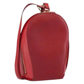 Louis Vuitton Pre-owned Lederrucksack - - Pre-owned - Damen - Rot - ONE SIZE