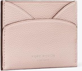 Tory Burch Flaches Kartenetui aus Leder