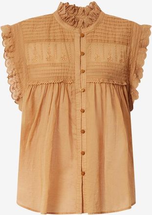 Isabel Marant Top Dersia - Femme - Caramel - Taille34 - Marant &Eacute;toile