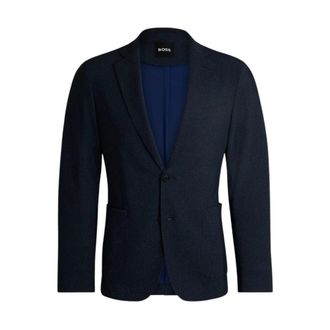 HUGO BOSS Stylischer Blazer - - Jackets - Herren - Blau - L
