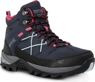 Regatta Damen Womens Samaris Iii Walking Boots Wanderstiefel, Bleu Marine Rose Turquoise, 40 EU