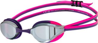 Arena Python-Schwimmbrille f&uuml;r Kinder, unisex, f&uuml;r Kinder im Alter von 6 bis 12 Jahren, junge Wettkampfschwimmer, kleiner Rahmen, Anti-Beschlag-Spiegelgl&auml;se