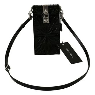 Dolce & Gabbana Pre-owned Tissu sacs-bandouliere - Femme - Pre-owned - Noir - Taille: ONE Size