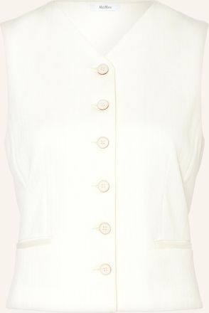 Max Mara Blazerweste Mirella weiss