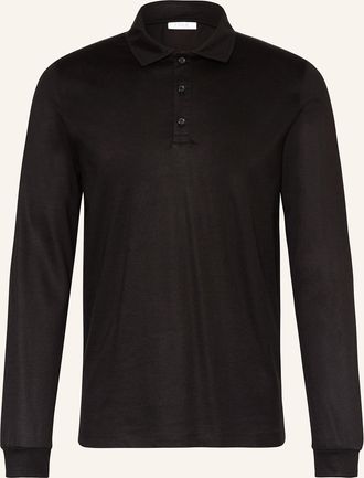 Paul Paul Jersey-Poloshirt schwarz