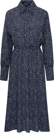 Seidensticker Damen Regular Fit Langarm L&auml;ssiges Business-Kleid, Dunkelblau, 42