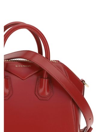 Givenchy Antigona Mini Top Handle Bag - Red